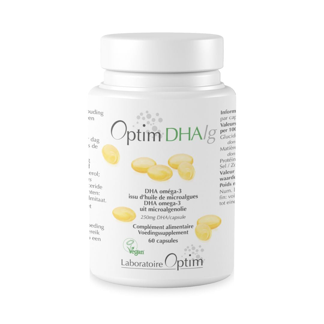 Optim DHAlg - Omega-3 DHA Vegan - 60 Capsules – Laboratoire Optim